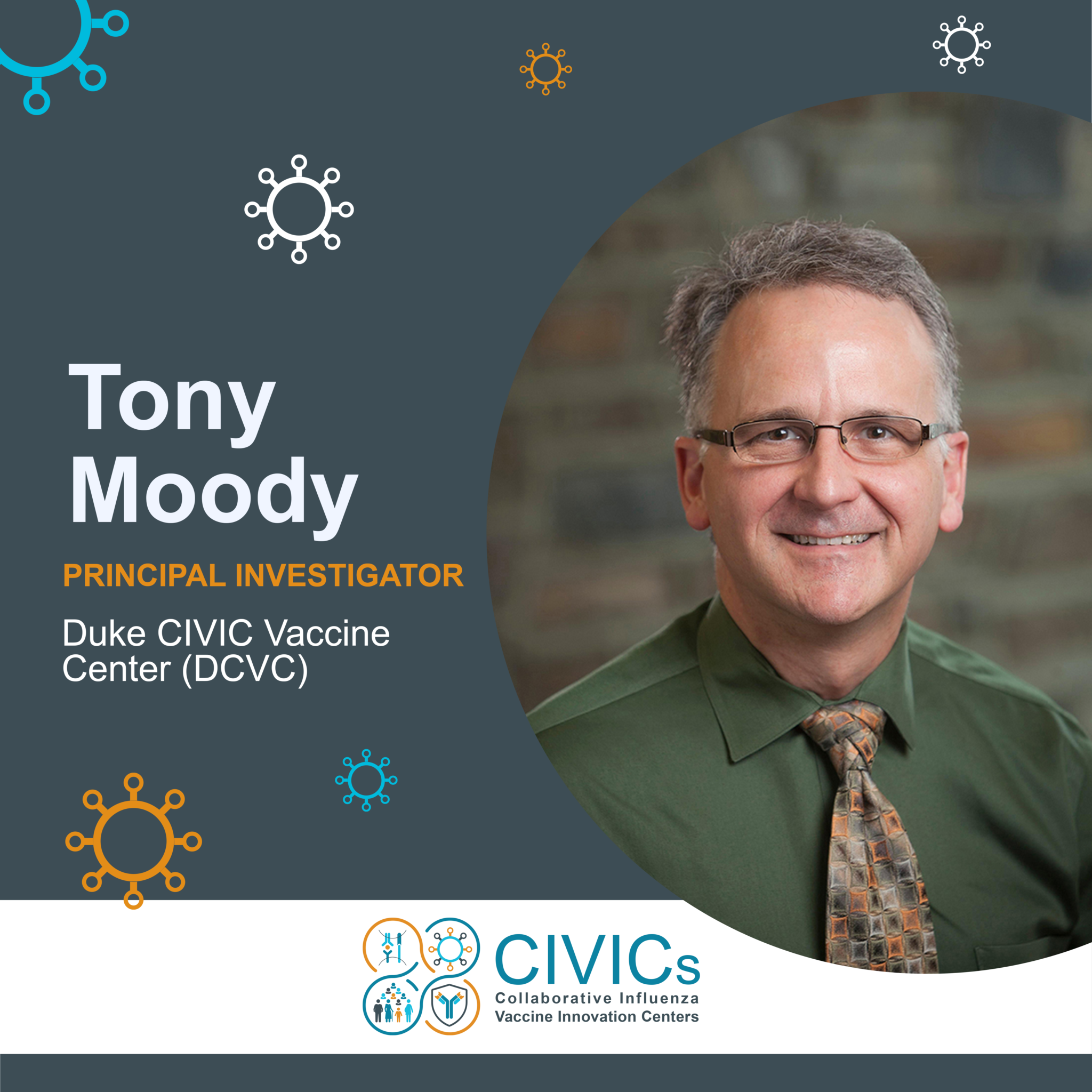 Duke CIVIC Vaccine Center PI Profile: Tony Moody - NIAID CIVICs