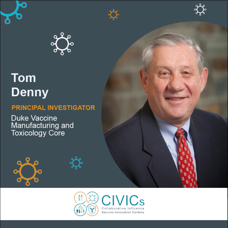 Duke Vaccine Manufacturing and Toxicology Core PI Profile: Thomas Denny ...